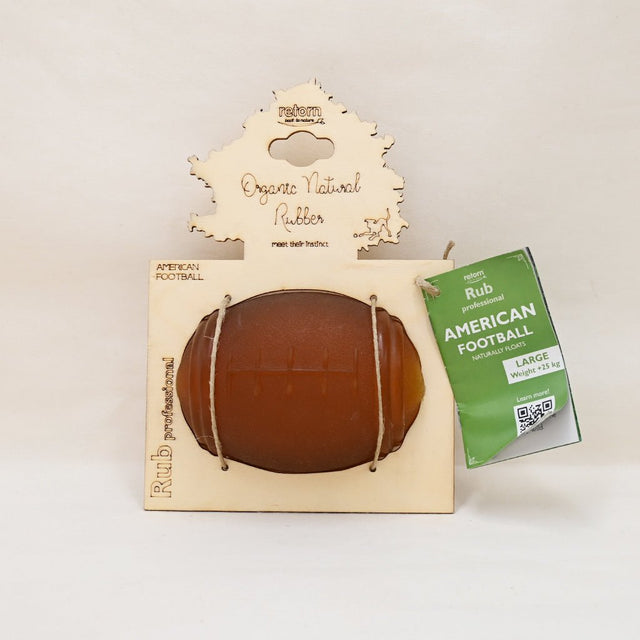 Organic Rubber Football Ball – Sparkly Tails